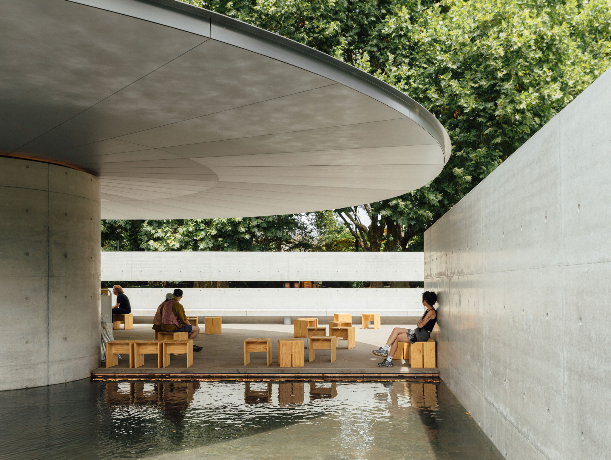 MPavilion by Tadao Ando – Naomi Milgrom Foundation